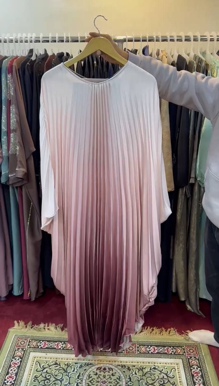 HUDA KAFTAN ABAYA | DS-MAROON