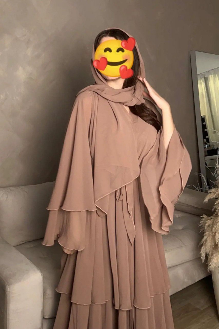 LAYERED ABAYA SALE