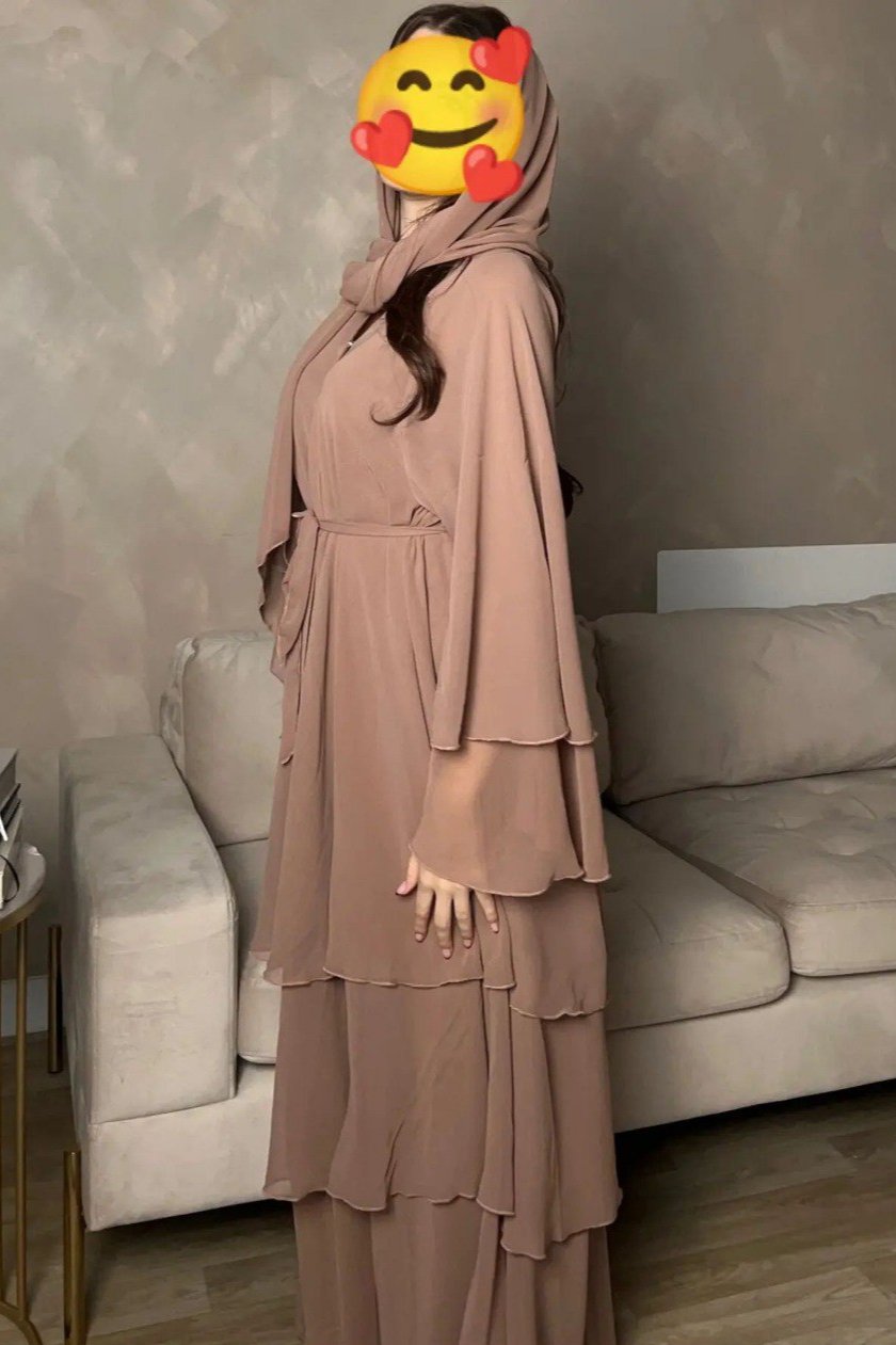 LAYERED ABAYA SALE